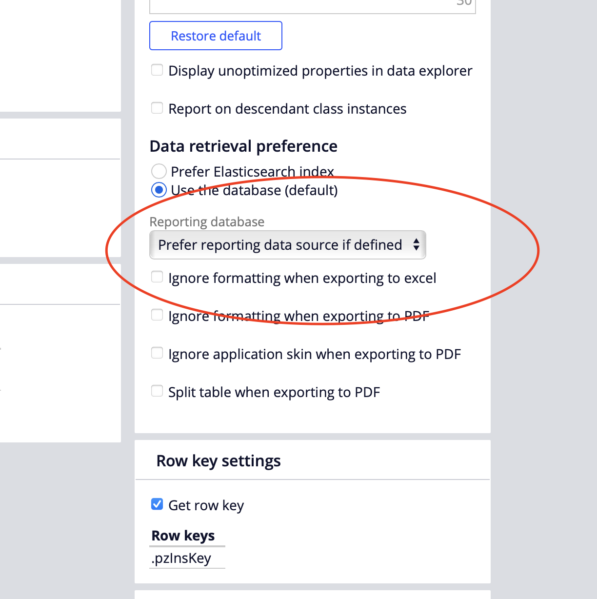 There Is No Configuration No Data Admin Db Name Instance For Database Pegarules Reports
